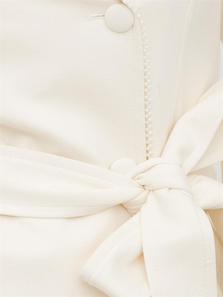 CAPPOTTO TWIN-SET BIANCO - Glamour Store